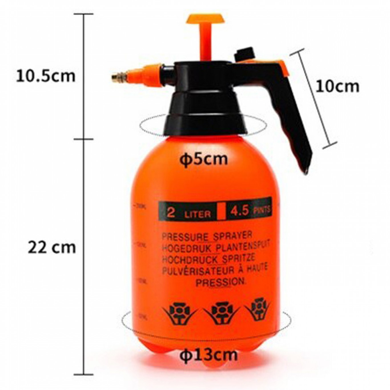 Δοχείο Προπίεσης - Ψεκαστήρας με Χωρητικότητα 2L | Klikit.gr