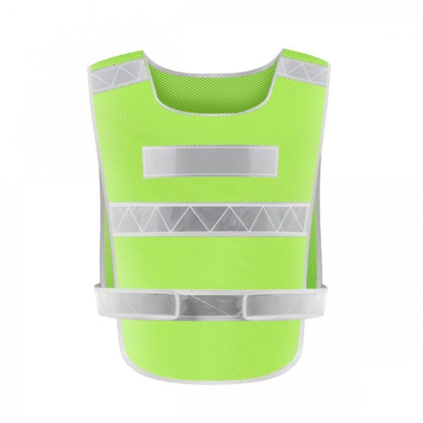 Ανακλαστικό Αδιάβροχο Φωσφοριζέ Γιλέκο Ασφαλείας με Αυτοκόλλητα Σκρατς - Κίτρινο | Klikit.gr